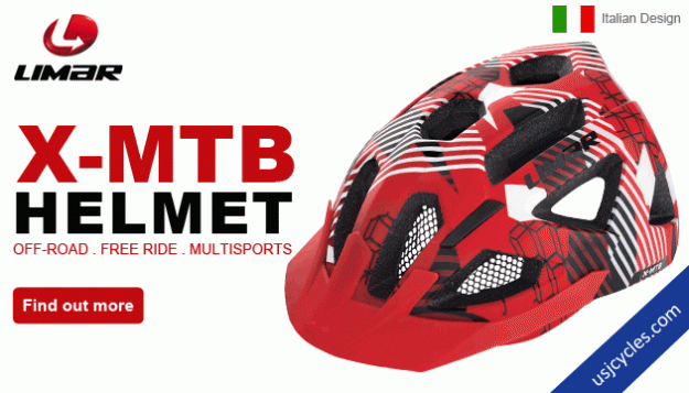 NEW! MTB Helmet: Limar X-MTB | USJ CYCLES - Cycling Accessories SHop