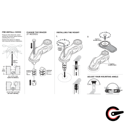 Quadlock Fork Stem Mount | USJ CYCLES - Bicycle Shop Malaysia